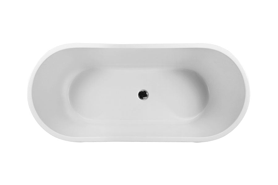 HILTON 1800 Freestanding BATH - White – Better Bathrooms