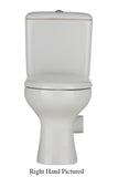 CLOSE COUPLED RAK LIWA SKEWED Toilet, Soft Close (RIGHT SKEW TRAP ...