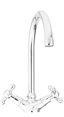 CLASSIC Twinner Sink Tap Swivel Spout Ceramic Disc – Better Bathrooms